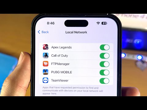 ANY iPhone How To Allow Access to Local Network! (& FIX Not Showing)