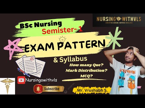 BSc Nursing MUHS New Semester Syllabus & Exam Pattern NursingowithVLS