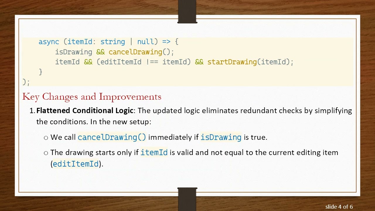 Refactoring if-else Code in TypeScript and React
