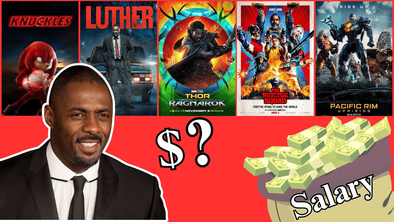 Idris Elba’s Movie Salaries Will SHOCK You! 💰 (From Marvel to Masters of the Universe)