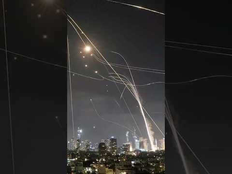 Iran Fires Barrage of Missiles at Israel