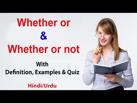 whether meaning in hindi | whether in a sentence | wether or not | whether not | whether or