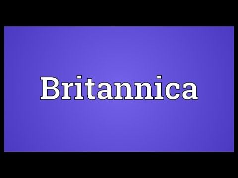 Britannica Meaning