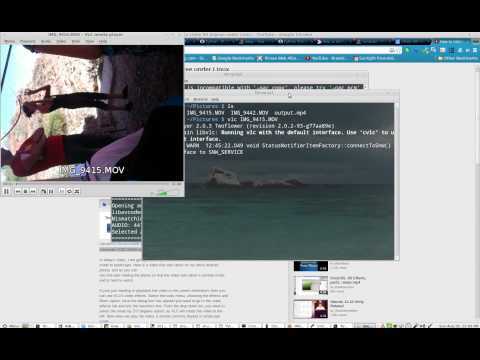 a big thanks to linuxbyexample for the mencoder video rotate tip