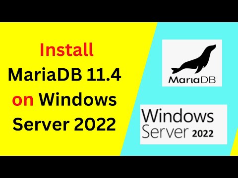How to download and install MariaDB 11.4 on Window Server 2022 | How to install MariaDB |2024 update