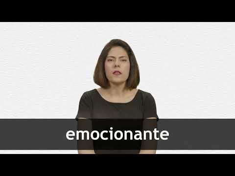 English Translation of “EMOCIONANTE” | Collins Spanish-English Dictionary