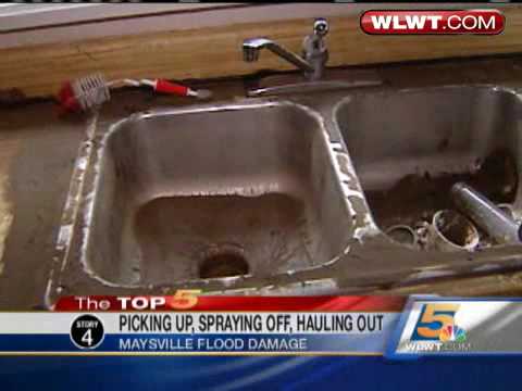 Clean Up Slow After Flooding In Maysville