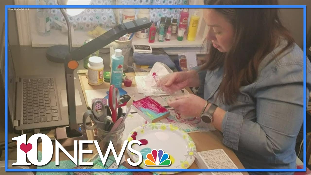 School art teacher offers virtual classes for anyone looking for a creative activity