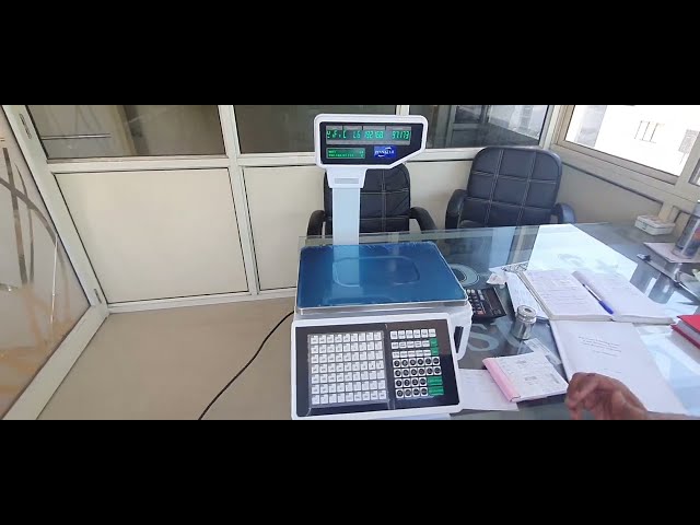 Weighing Machines - Vegetable Weighing Machine With Printer Service ...