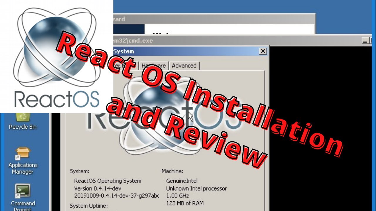 React OS Installation and Review