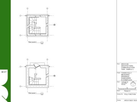 Architectural Drawing Convention Miscellany
