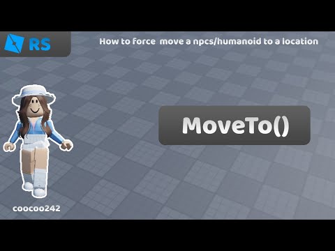 How to force move an npc/humanoid to a location | Roblox Studio