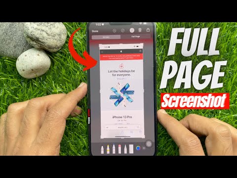 How to Screenshot a Full Page on your iPhone 13 Pro Max