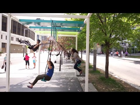 Musical Swings in Montreal - Swing your Pain Away