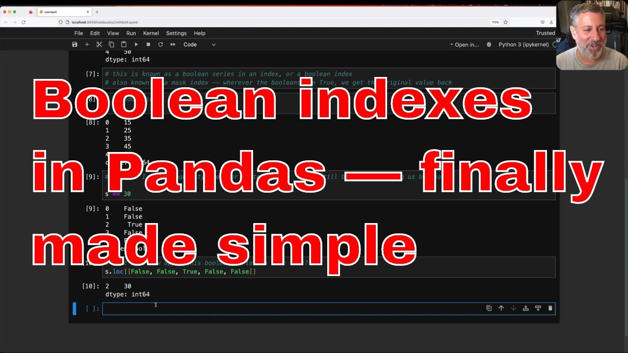 Boolean indexing in Pandas made simple