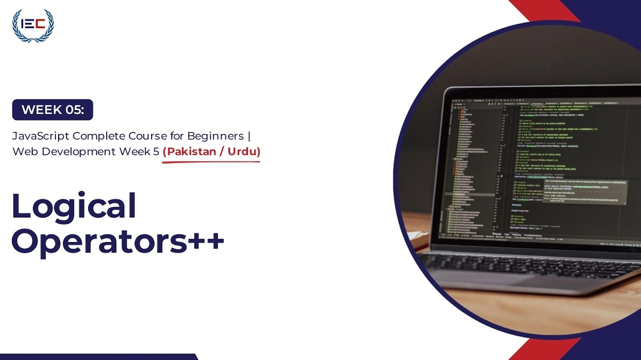 JavaScript Logical Operators | AND, OR, NOT Explained (Beginner Guide Pakistan)