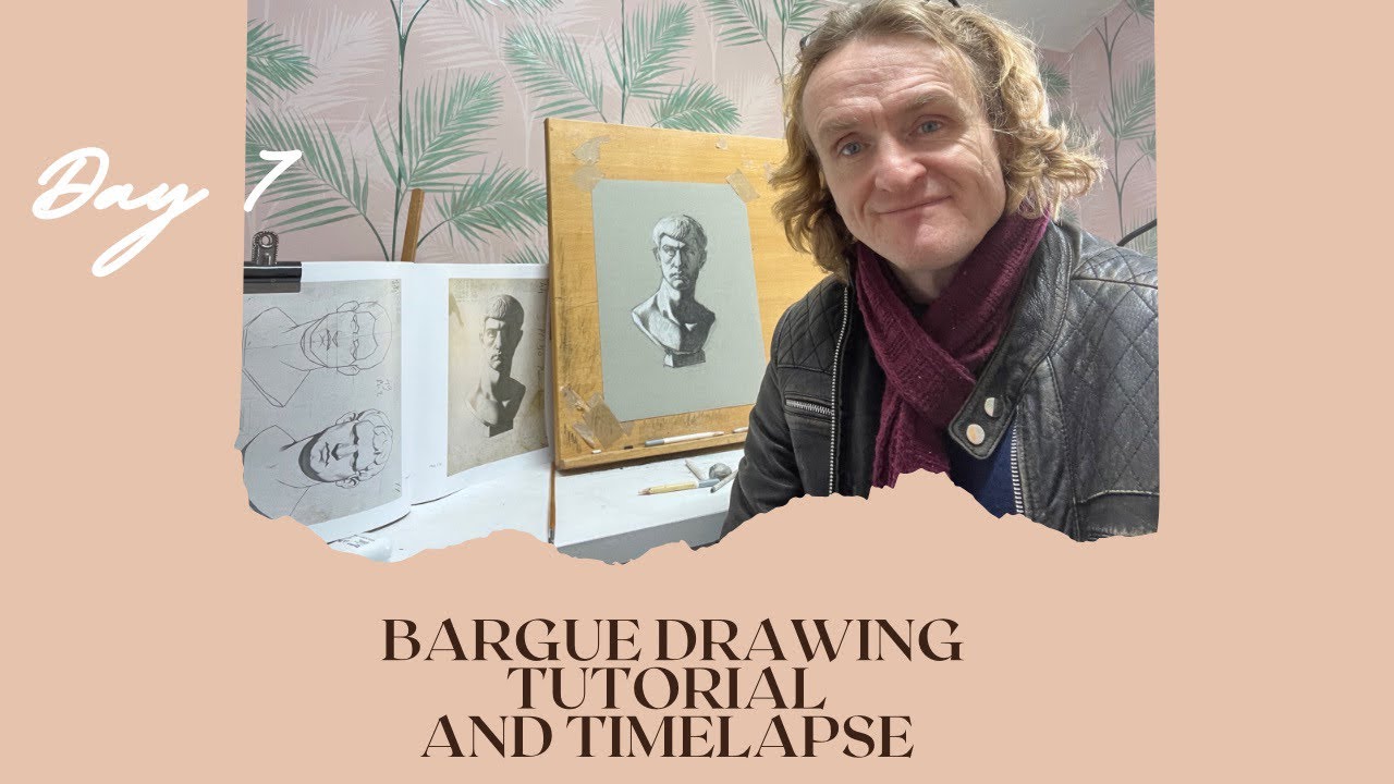 Day 7: Bargue drawing TUTORIAL and TIPS