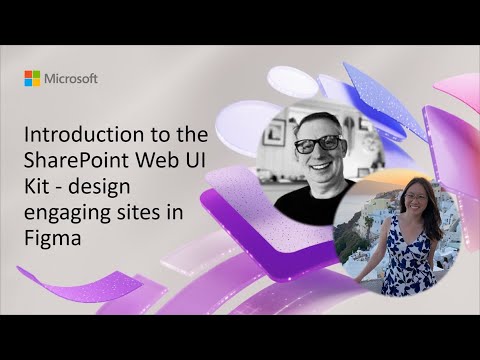 Introduction to the SharePoint Web UI Kit - design engaging sites in Figma