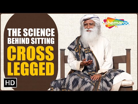 Sitting Cross-Legged Science Or Superstition? | Sadhguru Reply | Shemaroo Spiritual Life