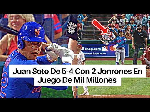 Juan Soto Blasts 2 Home Runs, Base Loaded Line! 900 Million Game!