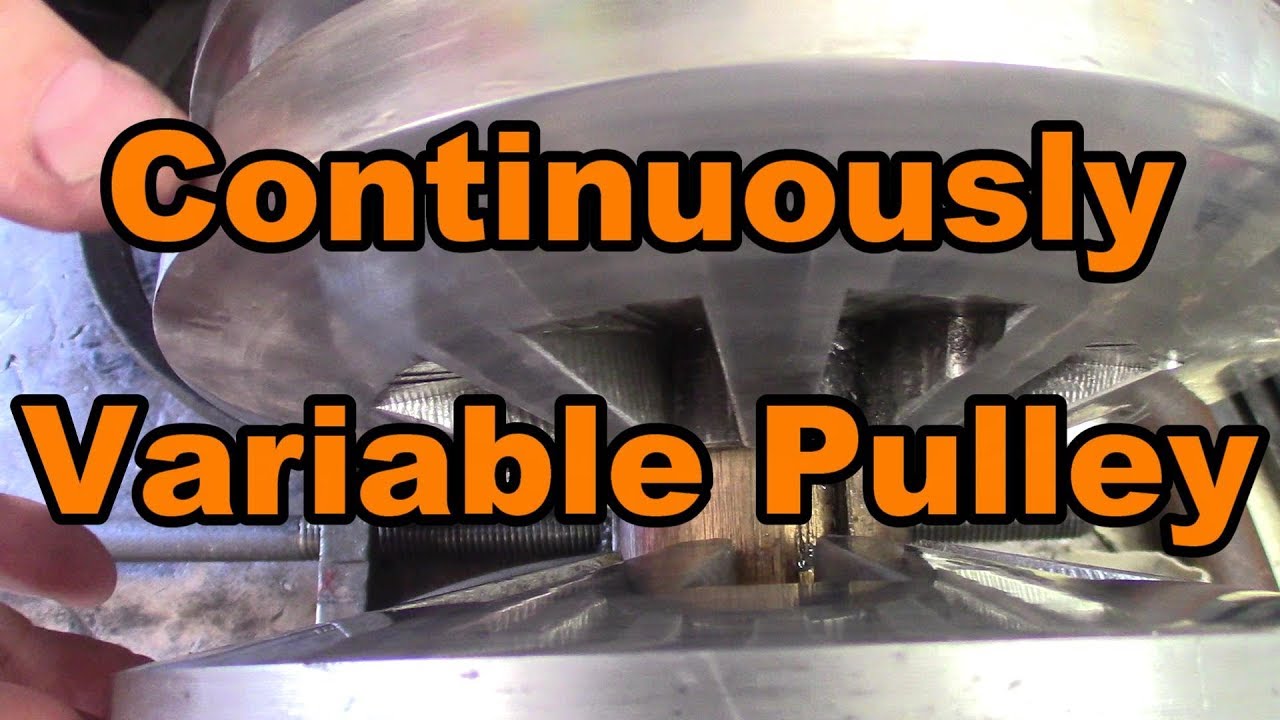 Infinite Variable Ratio Pulley, How it's made and how works...