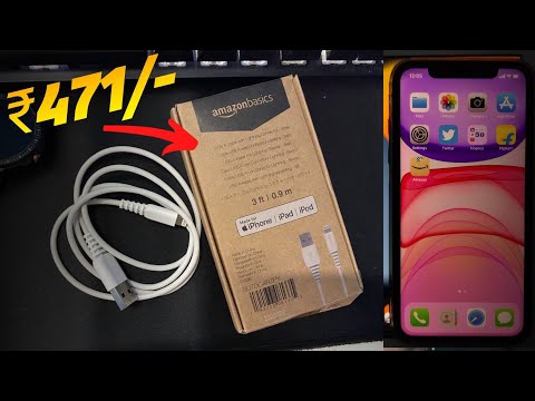 AmazonBasics Apple Certified USB to Lightning Cable for Iphone/ipad Dowan | Unboxing | ROHAN IS OP