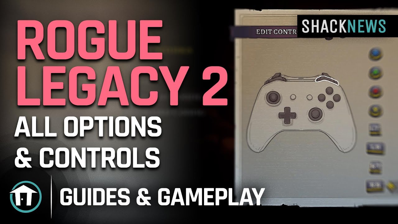 Rogue Legacy 2 - All Options & Controls