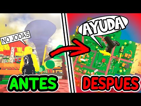 EL JUEGO de DESASTRES NATURALES de ROBLOX | Algo Malo va a Pasar