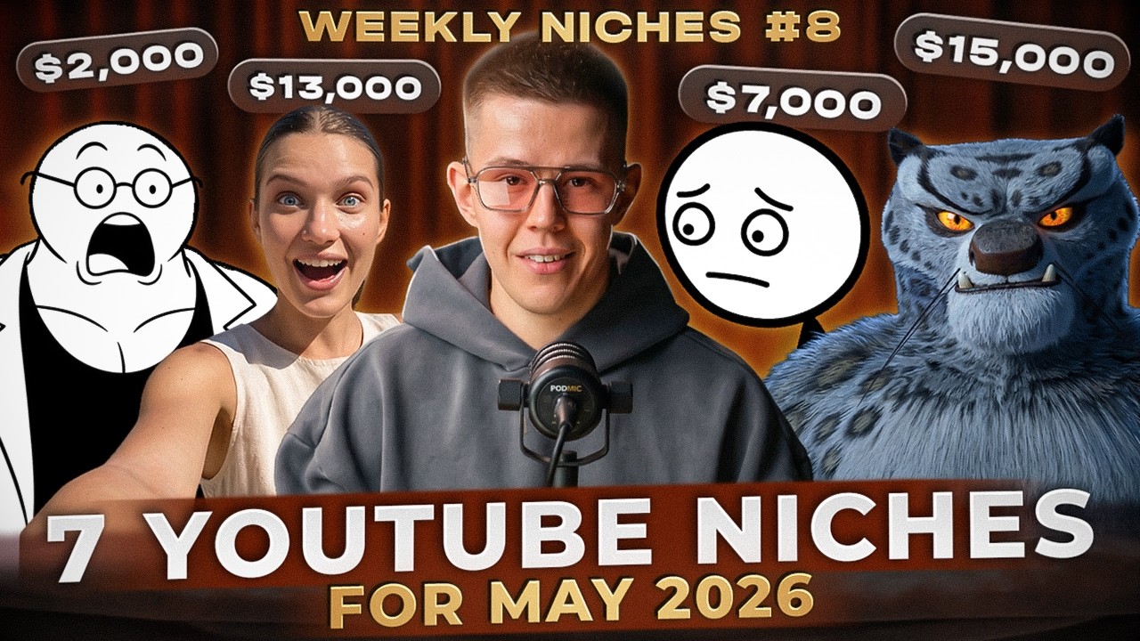 I Found 7 UNTAPPED Faceless YouTube Niches For May 2026