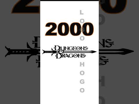 Warhammer & Dungeons and Dragons Logo Evolution #warhammer #dungeonsanddragons #games
