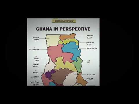 The New Ghana map. Ghana in perspective