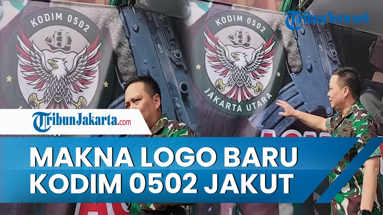 Bertepatan dengan HUT ke-77 TNI, Kodim 0502 Jakarta Utara Luncurkan Logo Baru - Tribun Video