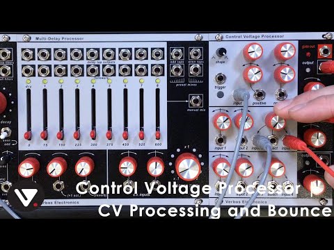 Verbos CONTROL VOLTAGE PROCESSOR Eurorack Attenuverter Offset | Reverb
