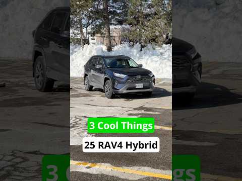 3 Cool Features 2025 Toyota RAV4 Hybrid Limited #automobile #carreview #autoreview