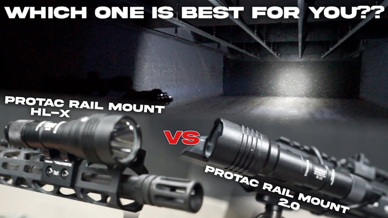 Streamlight ProTac Rail Mount 2.0 vs Streamlight ProTac Rail Mount HL-X | Which One is Best for You?