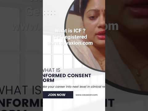 What is Informed consent form (Clinical research) Get registered/cavaxion