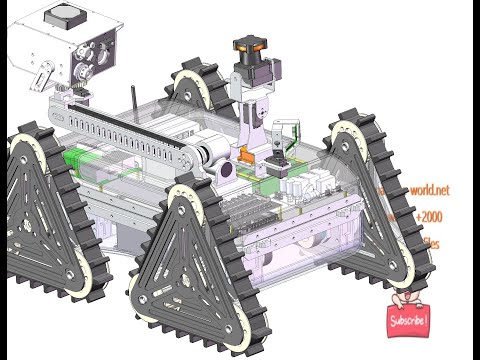 ⛑️ Rescue robot-industrial 3D model・ 3D File for ・Cults