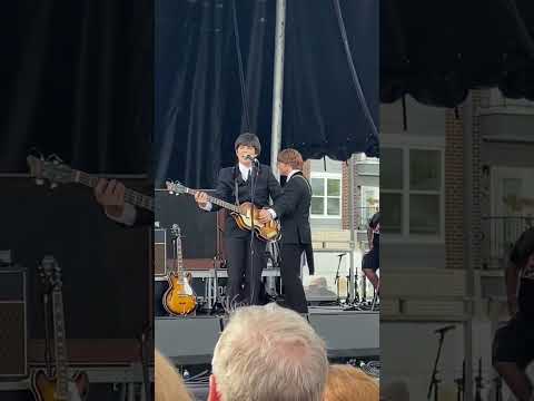 The Fab Four “I Saw Her Standing There” at Abbey Road On The River 2022 Vol 3 Pt 10 #shorts
