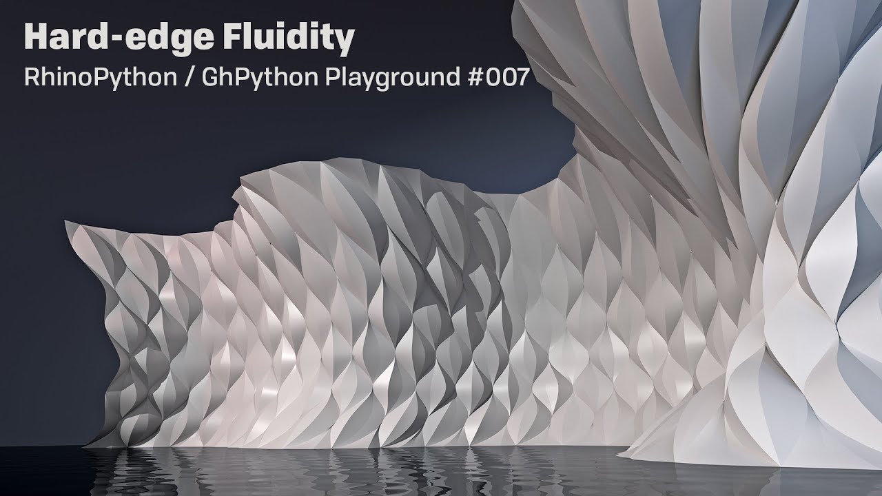 RhinoPython / GhPython Playground #007: Hard-edge Fluidity