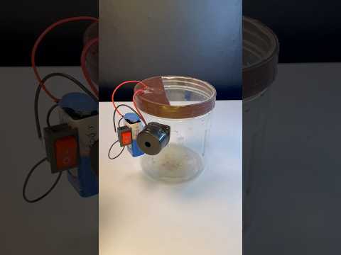Water alarm • Dc Motor | #dcmotor #tech #youtubeshorts #motor #dcmotorproject