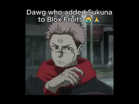 We got Sukuna in Blox Fruits now 😭🙏#roblox #bloxfruits #