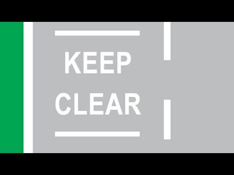 Keep Clear, a road rule in NSW