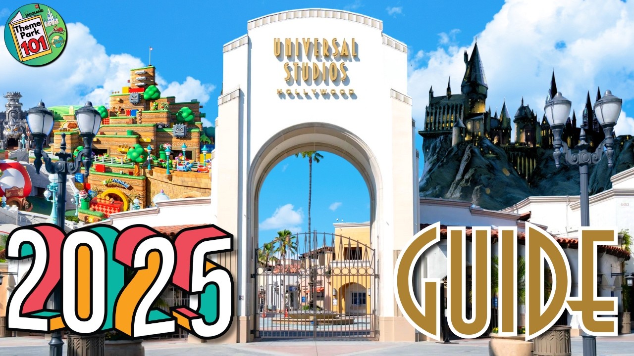 Universal Studios Hollywood RIDES & ATTRACTIONS - 2025 - Los Angeles, California
