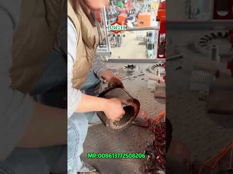 Electric Motor Recycle I Motor Recycling Machine For Sale I Motor Cutting and Pulling Machine