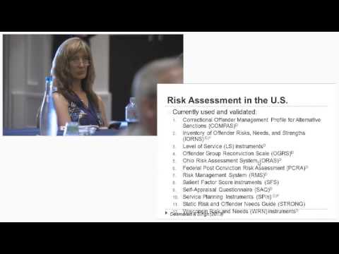 2014 JMHCP Conference - Understanding Risk Assessment and Its Applications