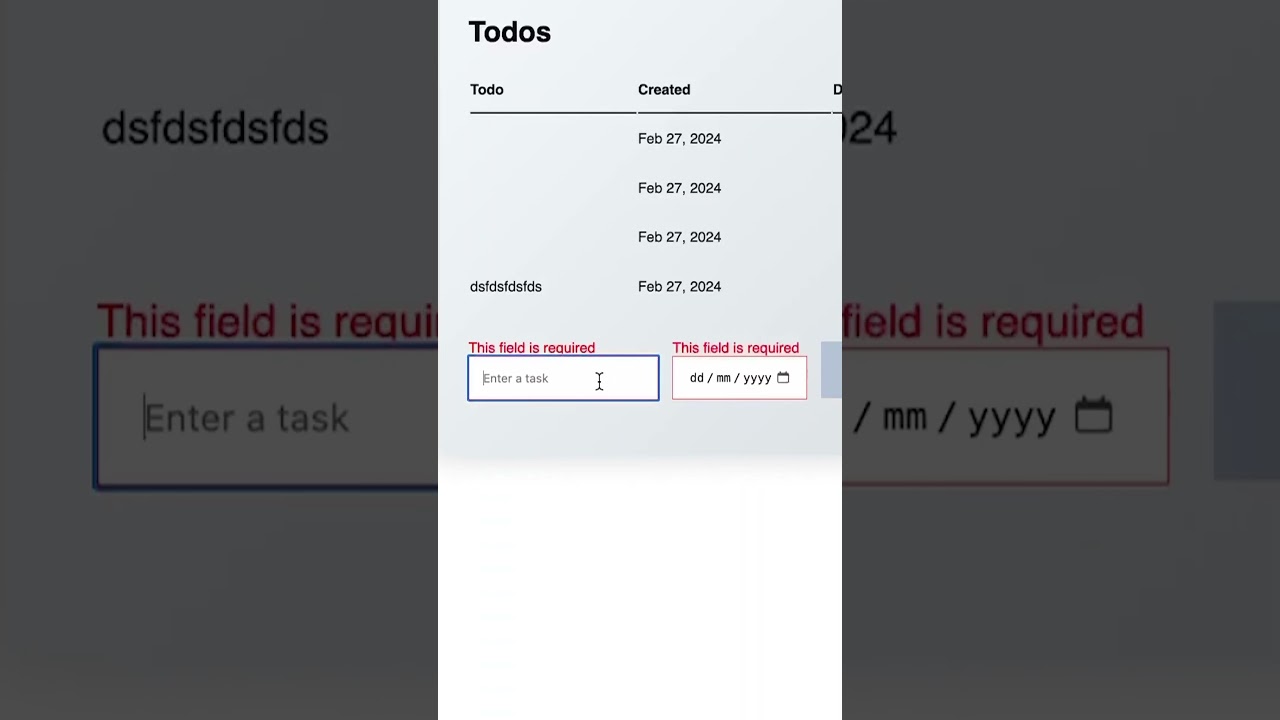 Reactive Form Validation In Angular