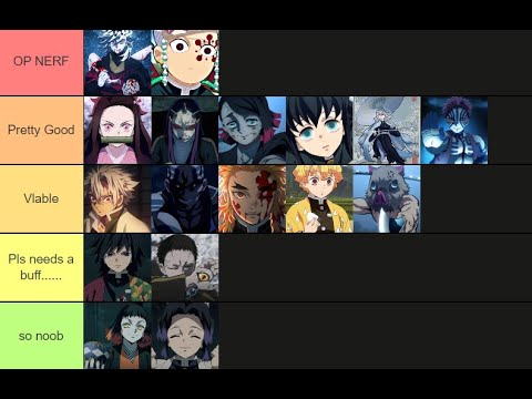PROJECT SLAYERS TIER LIST BDA AND BREATHINGS!!