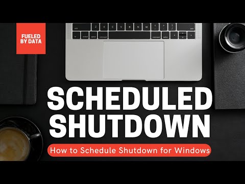 How to Schedule Shutdown for Windows PC - 2 Ways