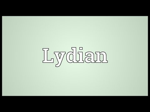 Lydian Meaning