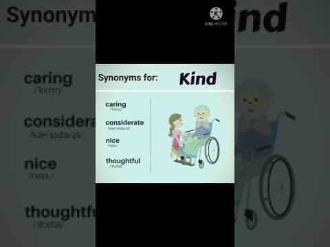 synonyms of kind
